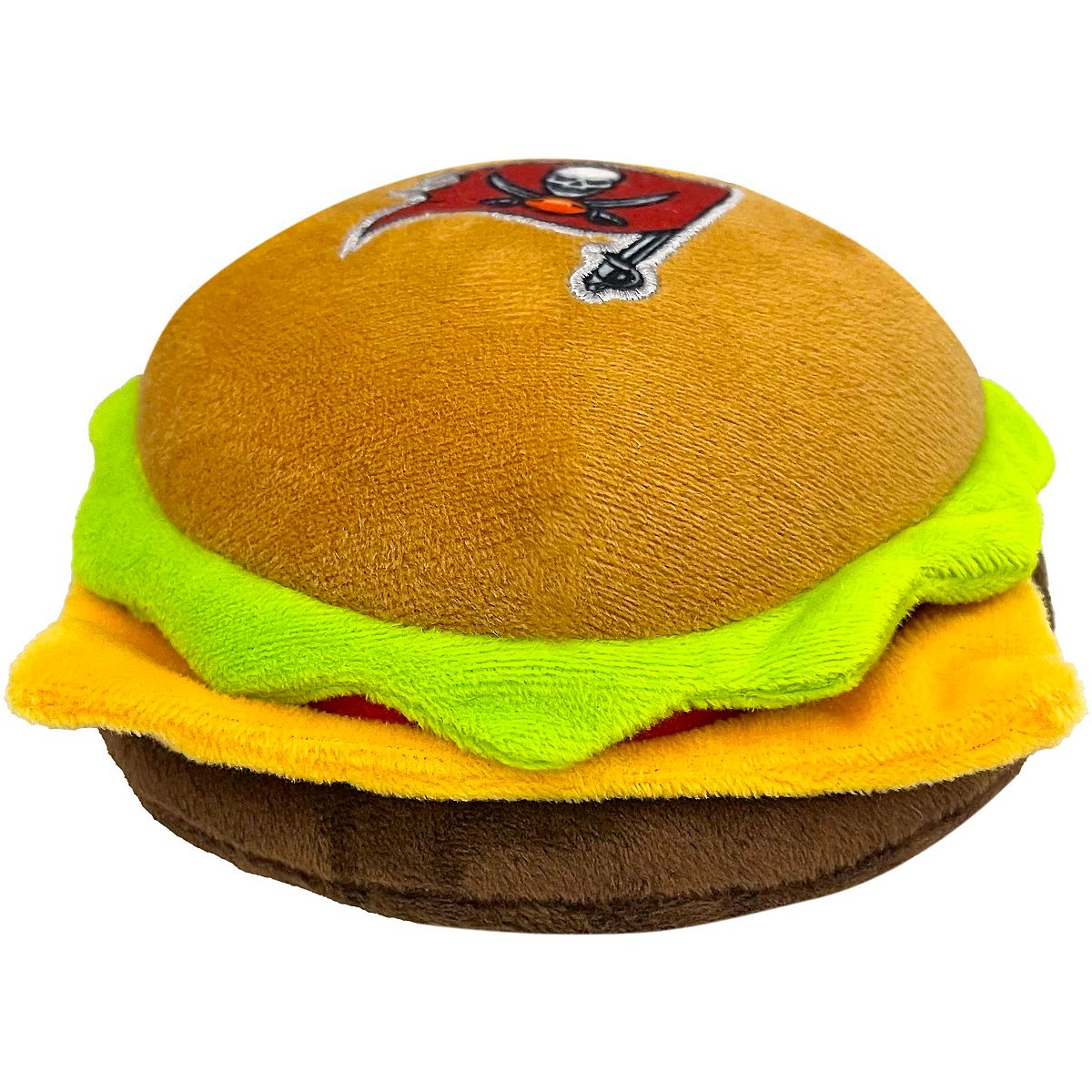 Pets First Tampa Bay Buccaneers Hamburger Dog Toy | Academy