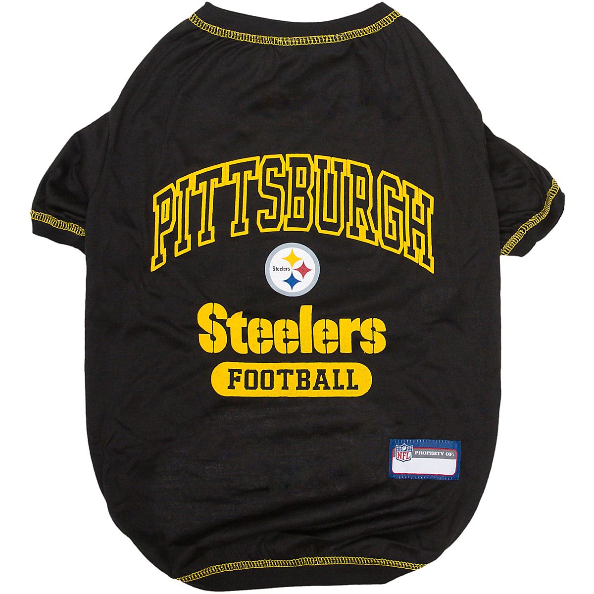 Pets First Pittsburgh Steelers Pet T-shirt | Academy
