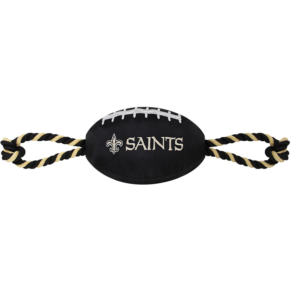 Pets First New Orleans Saints Nylon Football Rope Dog Toy | Academy