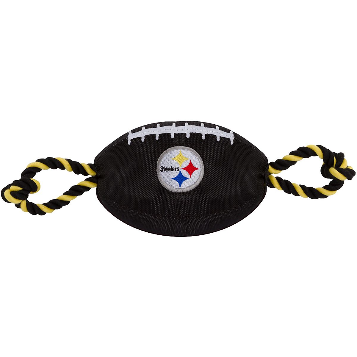 Pets First Pittsburgh Steelers Nylon Football Rope Dog Toy | Academy