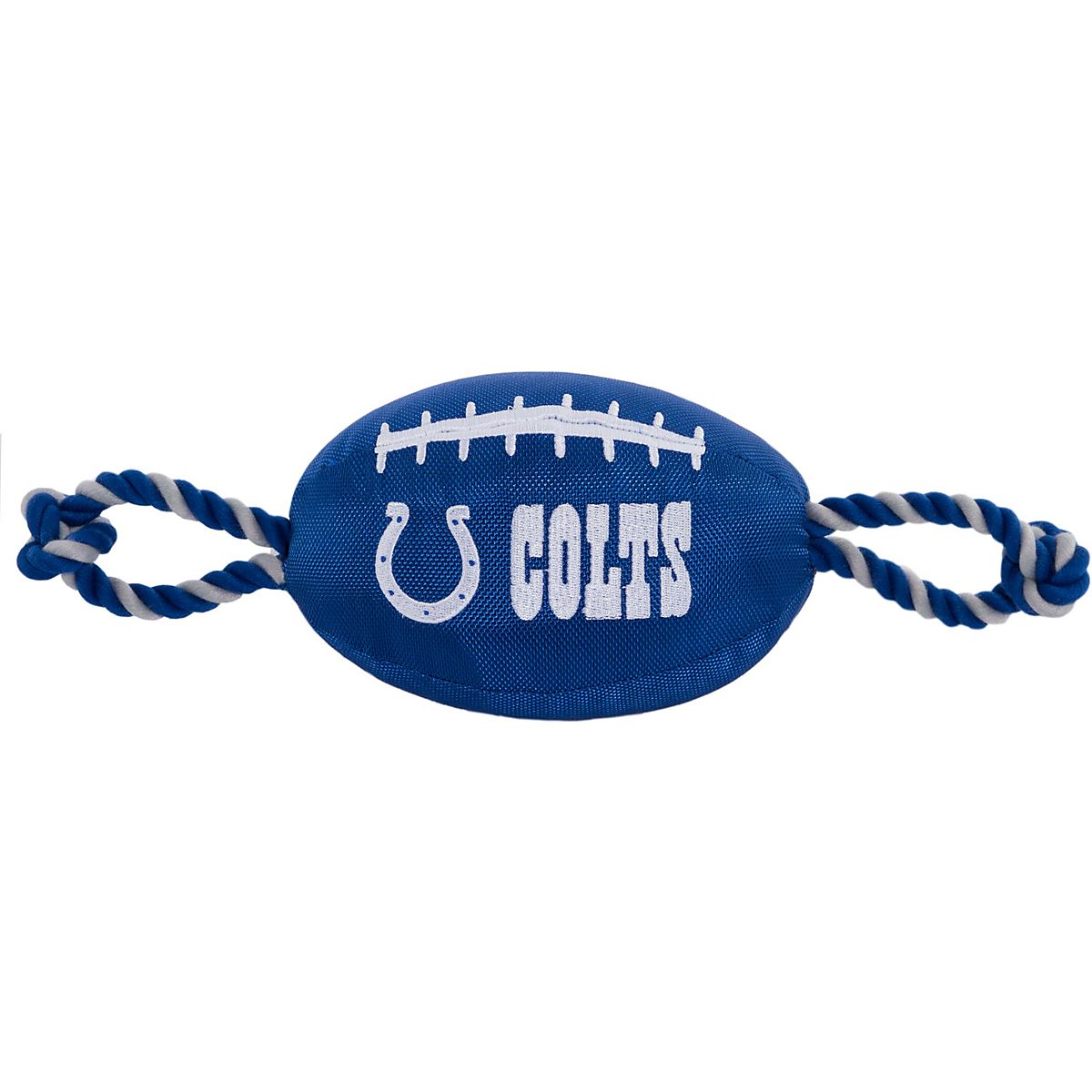 Pets First Indianapolis Colts Nylon Football Rope Dog Toy | Academy