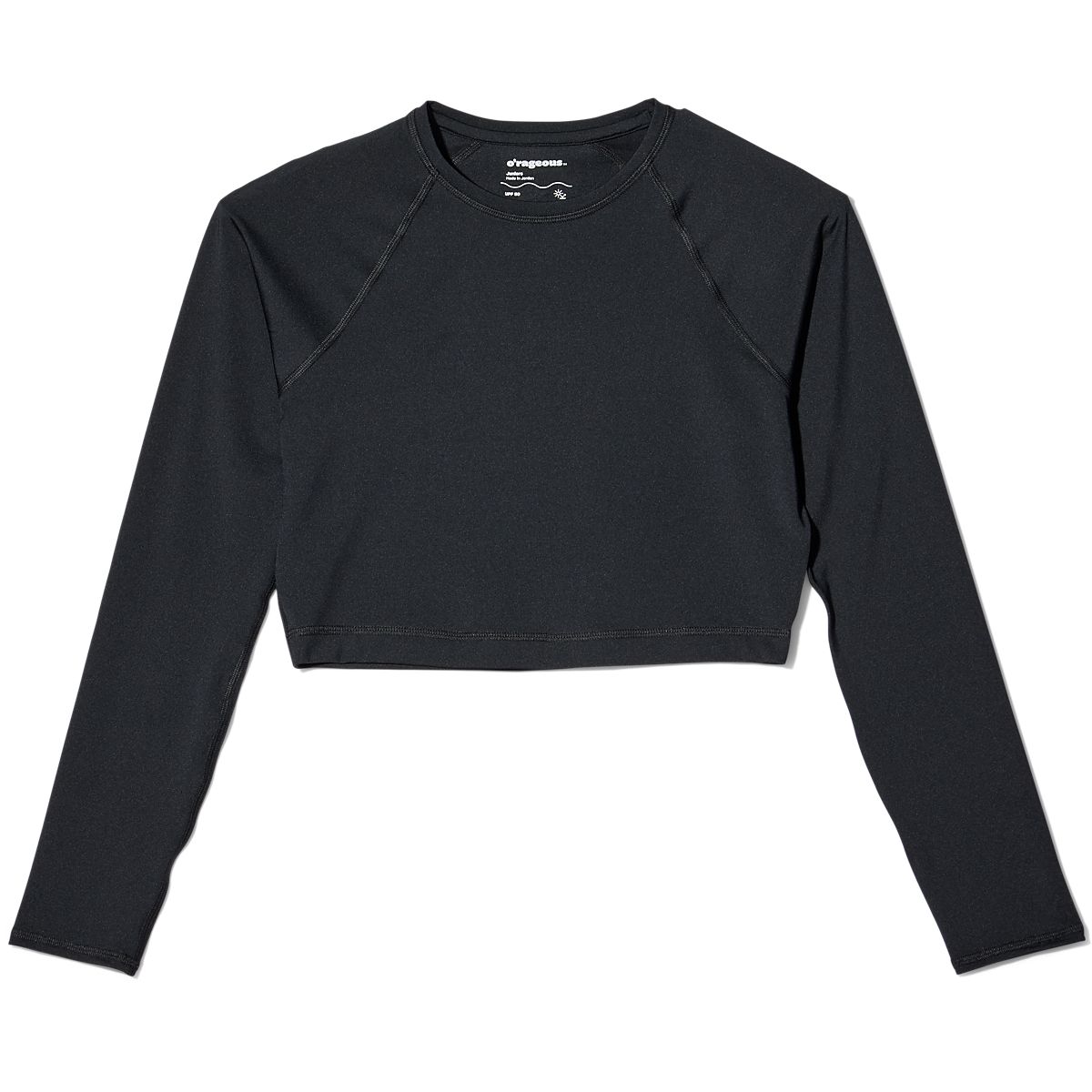 O'Rageous Juniors' Solid Crop Long Sleeve Rash Guard | Academy