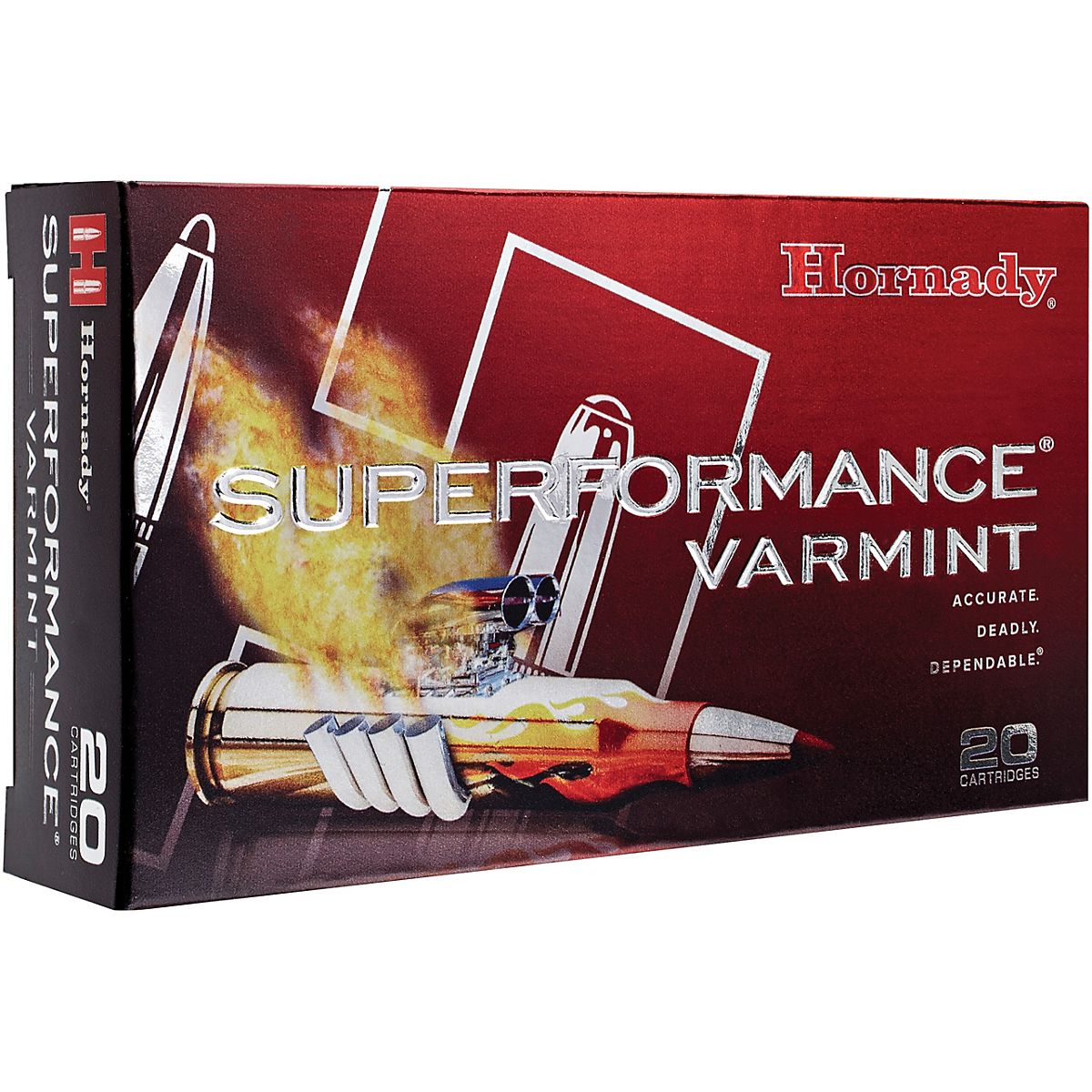 Hornady Superformance Varmint 222 Rem 35-Grain Rifle Ammunition - 20 ...