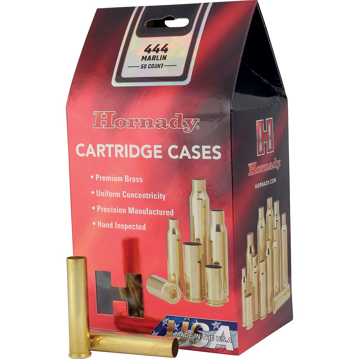 Hornady 444 Marlin Unprimed Rifle Ammunition Cases - 50 Rounds | Academy