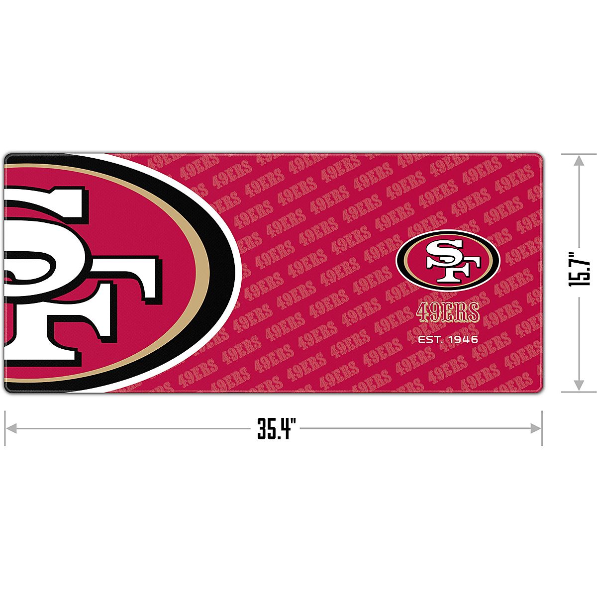 YouTheFan San Francisco 49ers Desk Pad | Free Shipping at Academy