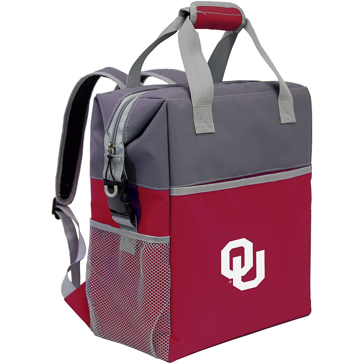 Logo Brands University of Oklahoma Colorblock Backpack Cooler | Academy