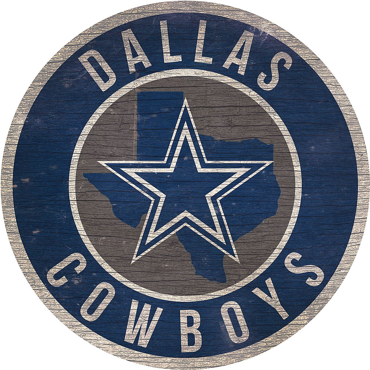 Fan Creations Dallas Cowboys Circle State Sign | Academy