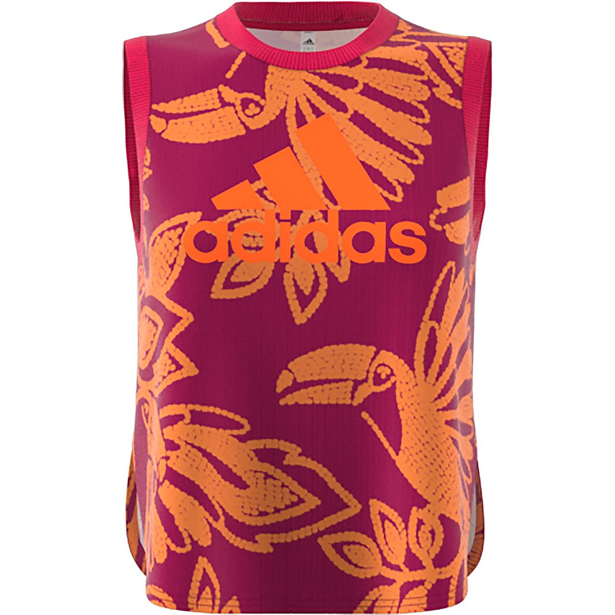 adidas Women’s Core Linear Farm Tank Top | Academy