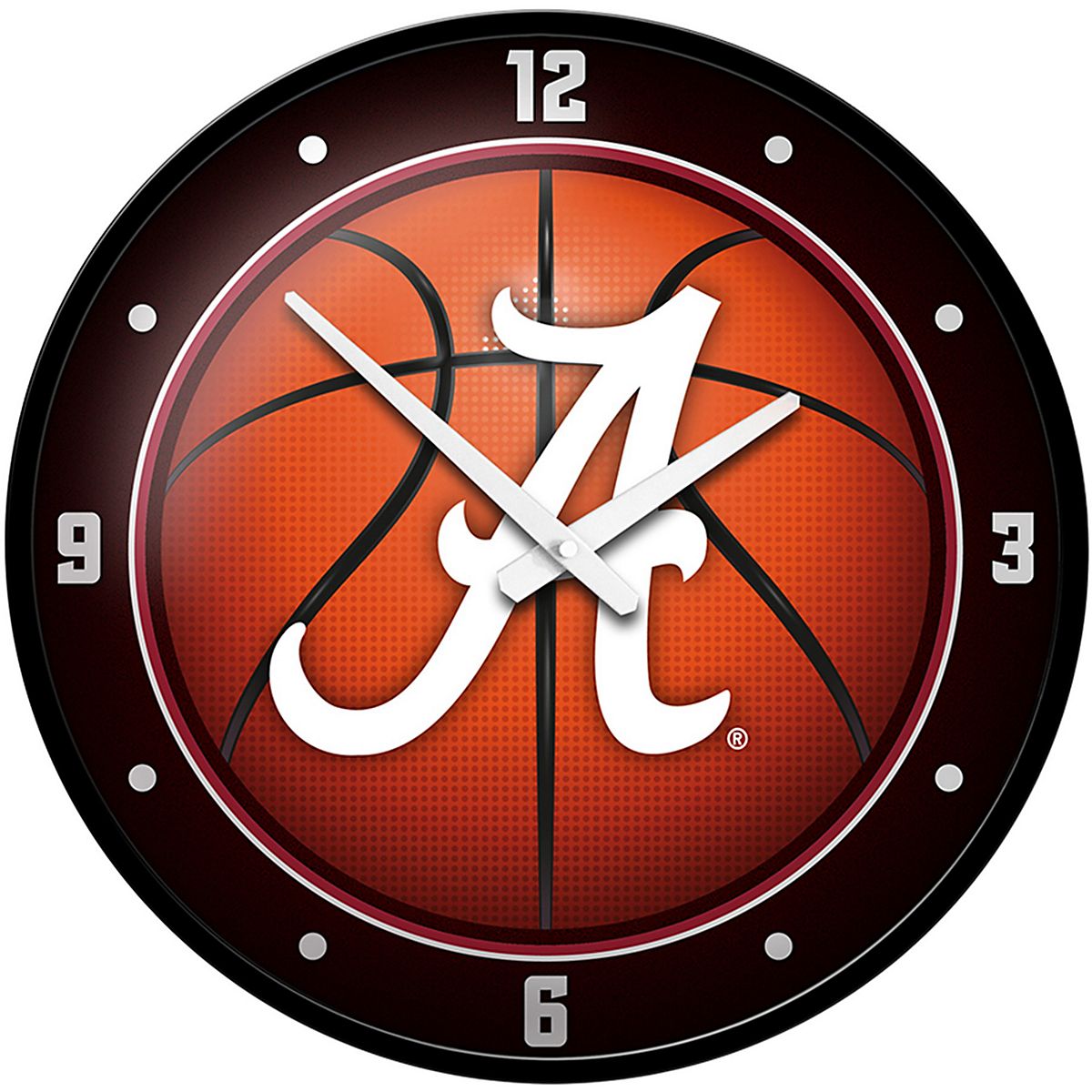 The Fan-Brand University of Alabama Basketball Modern Disc Clock | Academy