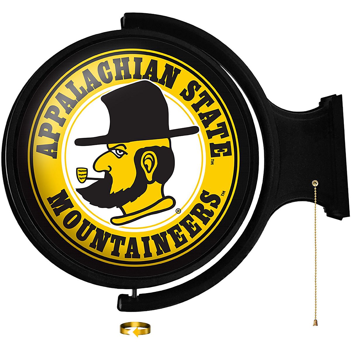 The Fan-Brand Appalachian State University Yosef Round Rotating Lighted ...