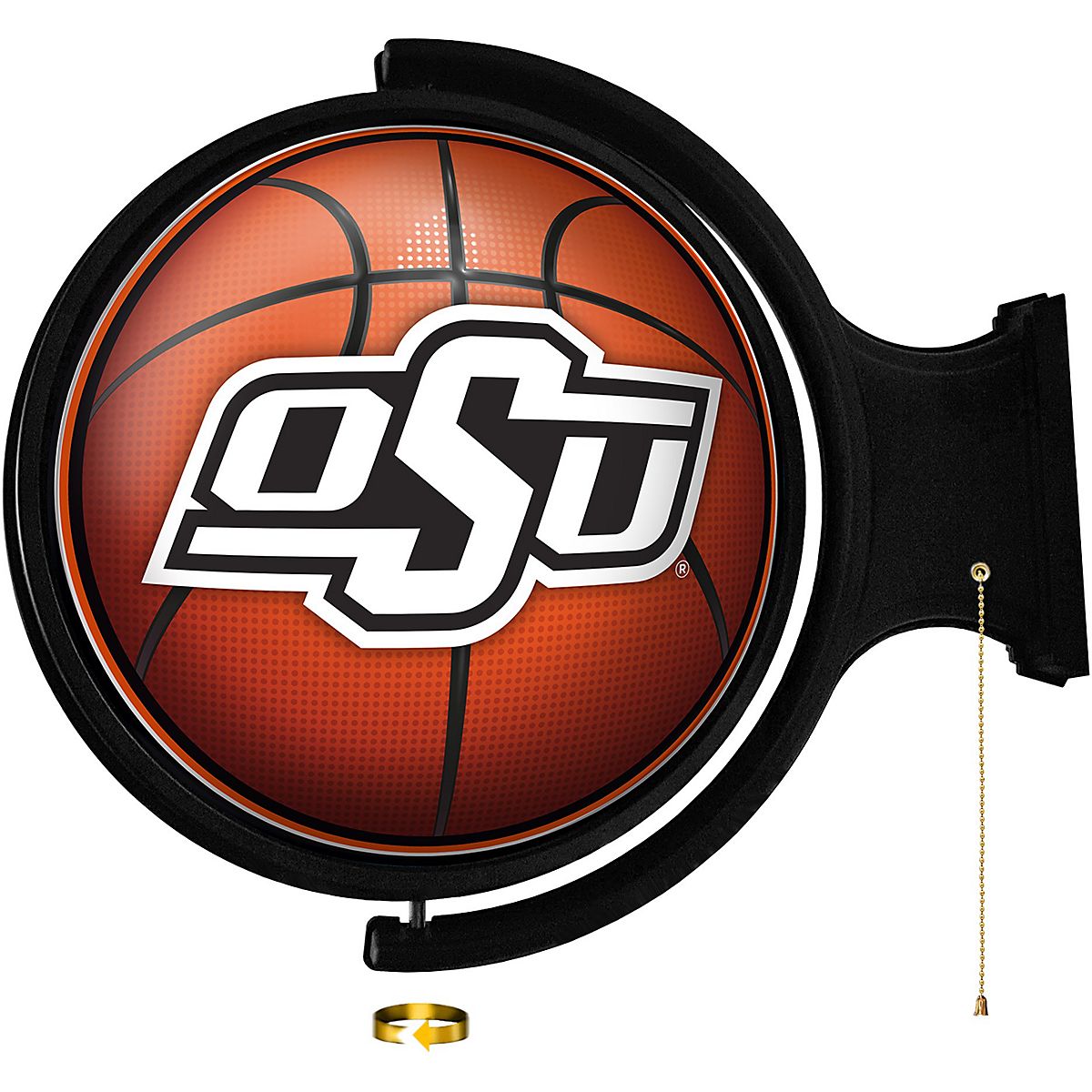 The Fan-Brand Oklahoma State University Basketball Round Rotating ...