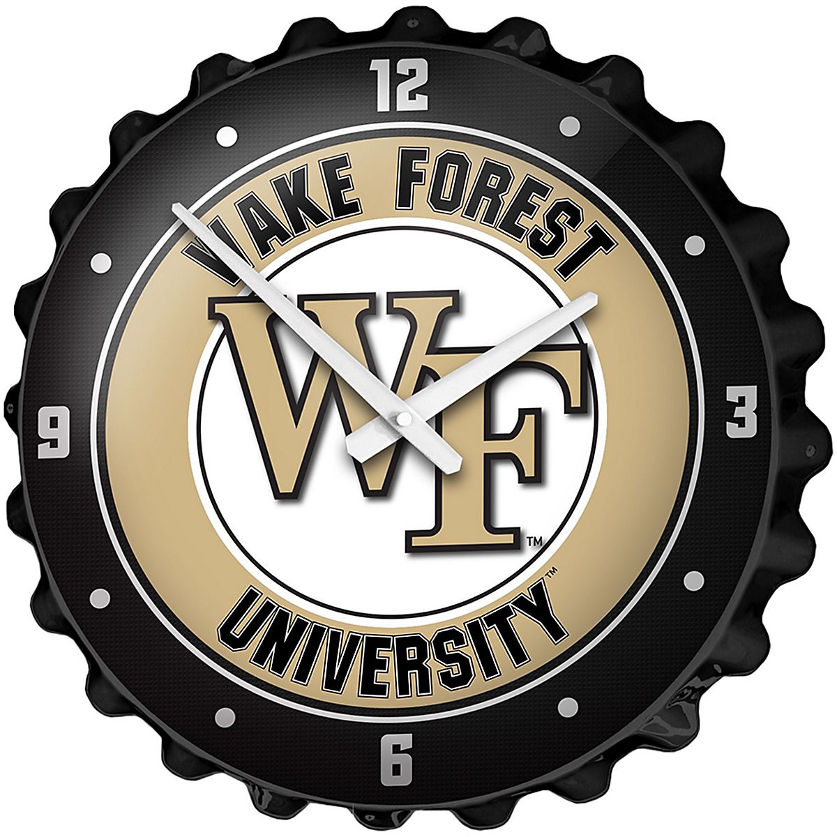 The Fan-Brand Wake Forest University Bottle Cap Clock | Academy