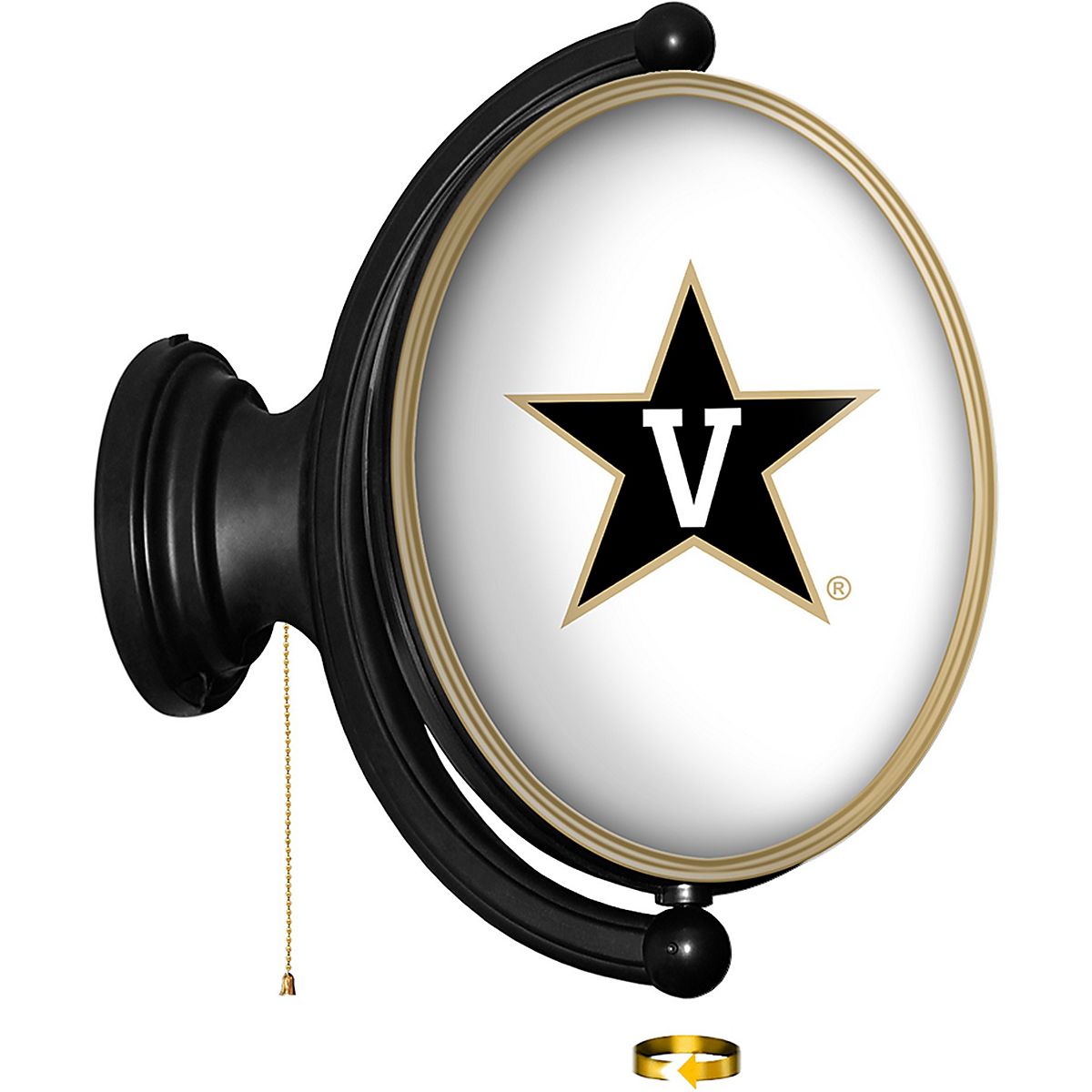 The Fan-Brand Vanderbilt University Original Rotating Lighted Sign ...