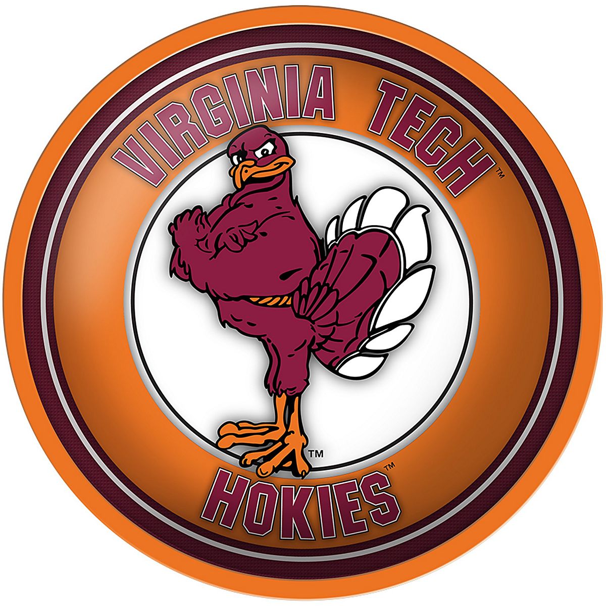 The Fan-Brand Virginia Tech University Modern Disc Sign | Academy