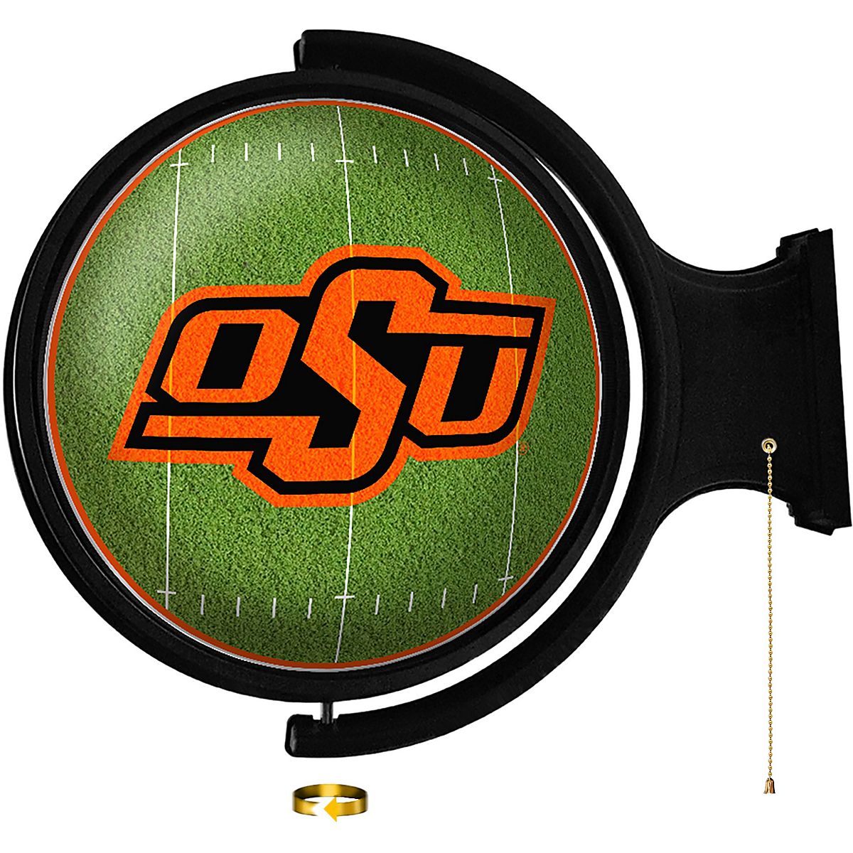 The Fan-Brand Oklahoma State University On the 50 Rotating Lighted Sign ...