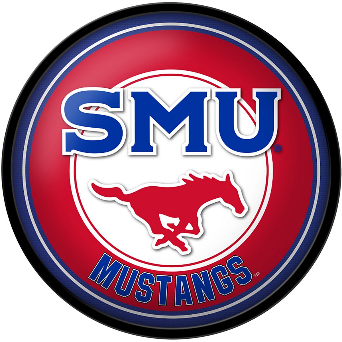 The Fan-Brand Southern Methodist University Modern Disc Sign | Academy