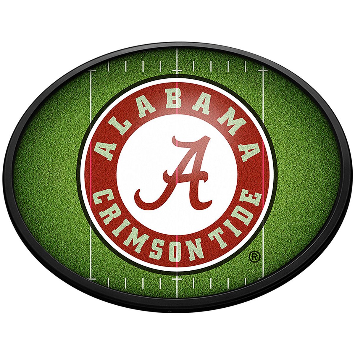 The Fan-Brand University of Alabama On the 50 Oval Slimline Lighted ...