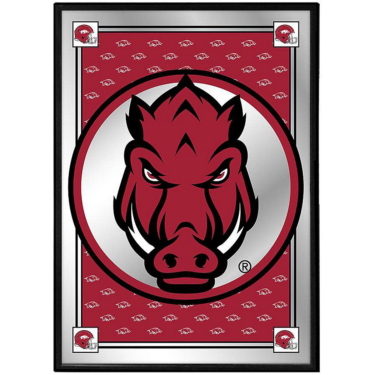 The Fan-Brand University of Arkansas Tusk Stare Team Spirit Framed ...