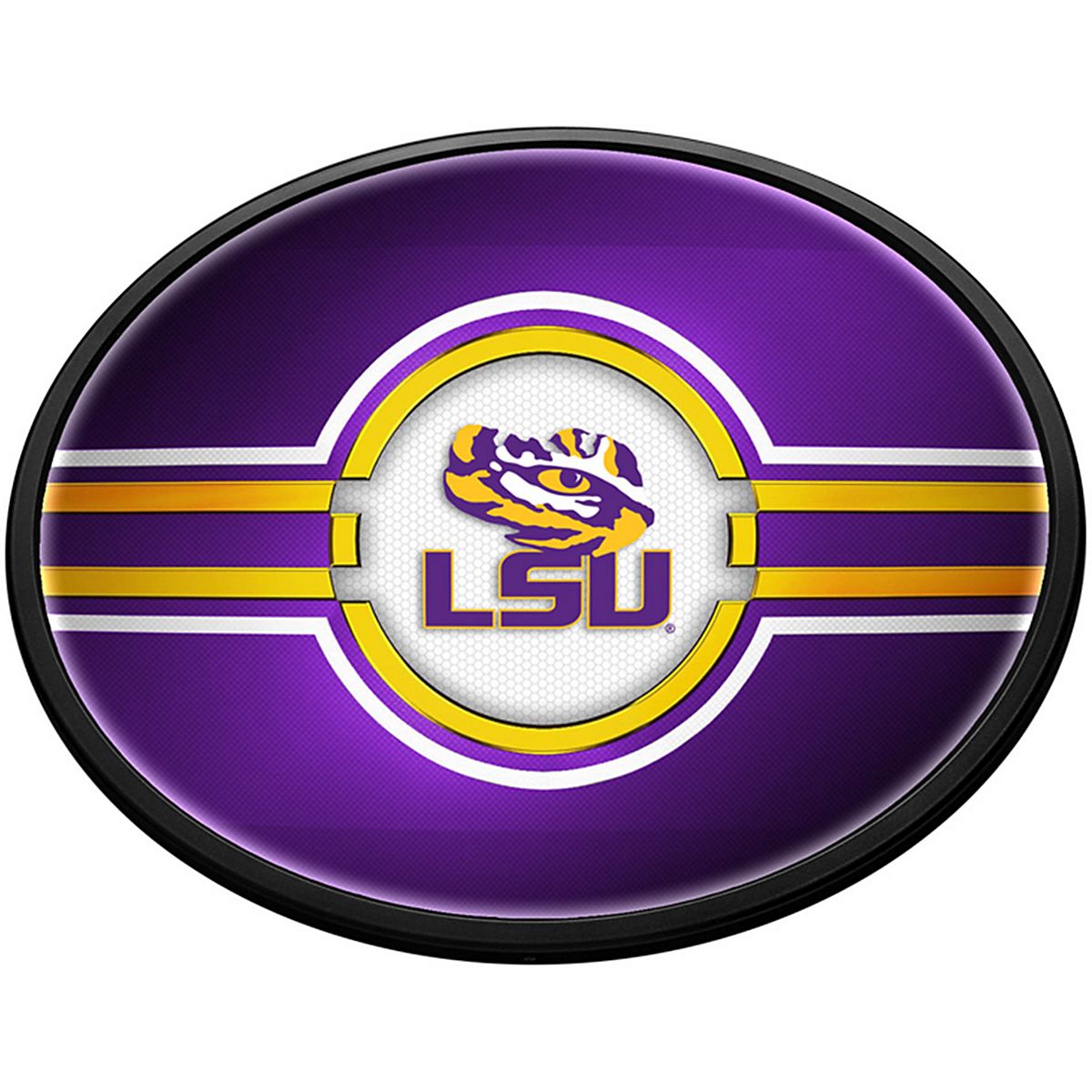 The Fan-Brand Louisiana State University Oval Slimline Lighted Wall ...