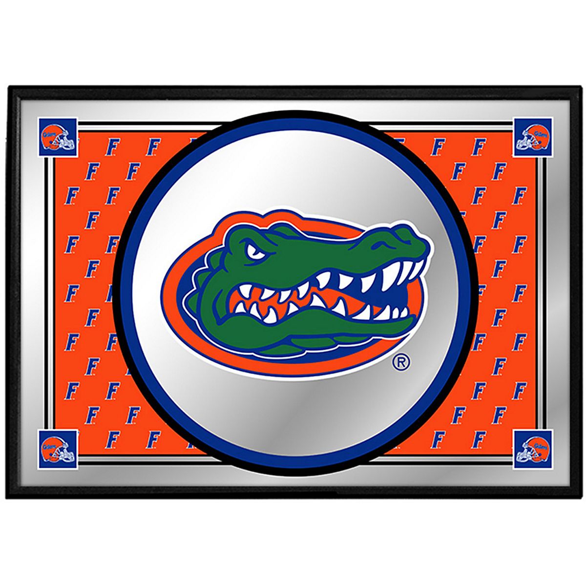 The Fan-Brand University of Florida Team Spirit Framed Mirrored Wall ...