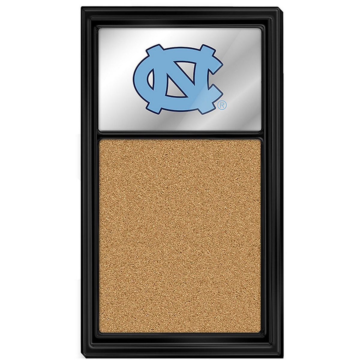 The Fan-Brand University of North Carolina Mirrored Cork Note Board ...