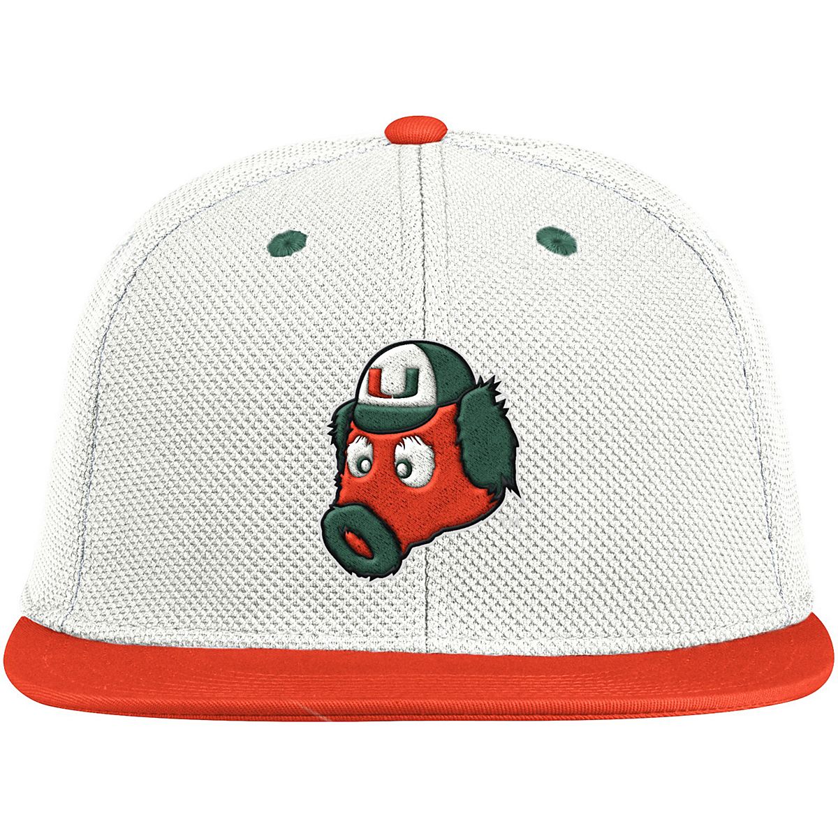 adidas Miami Hurricanes On-Field Baseball Fitted Hat | Academy