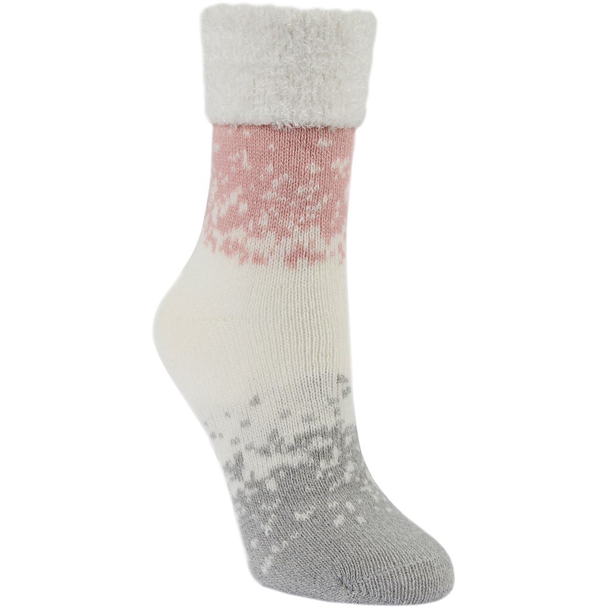 Magellan Women's Fold-Over Splatter Zephyr Crew Lodge Socks | Academy