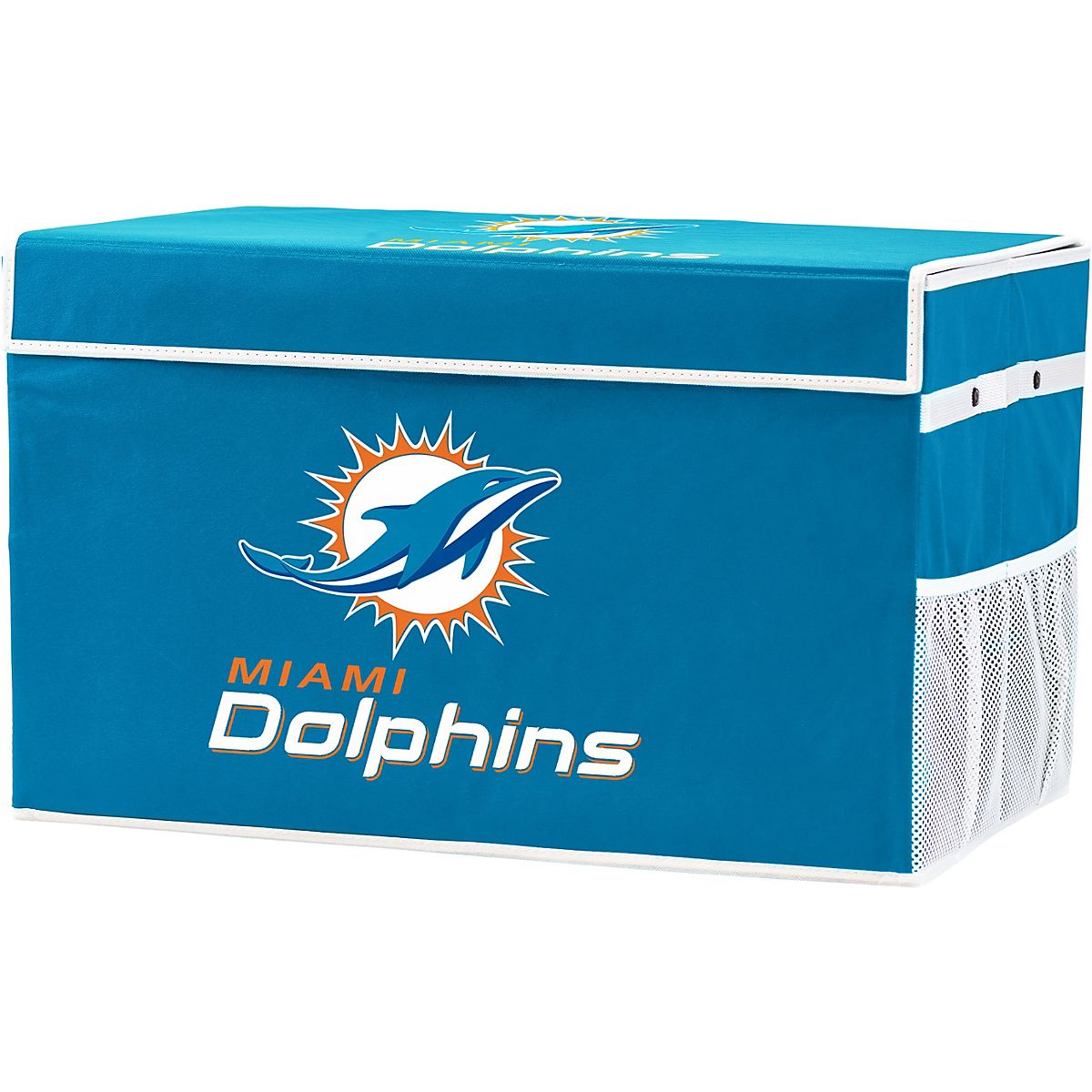 Franklin Miami Dolphins Collapsible Storage Footlocker Bin | Academy
