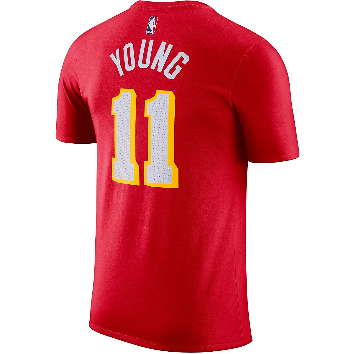 Nike Men's Atlanta Hawks Trae Young #11 Essential N&N T-shirt | Academy
