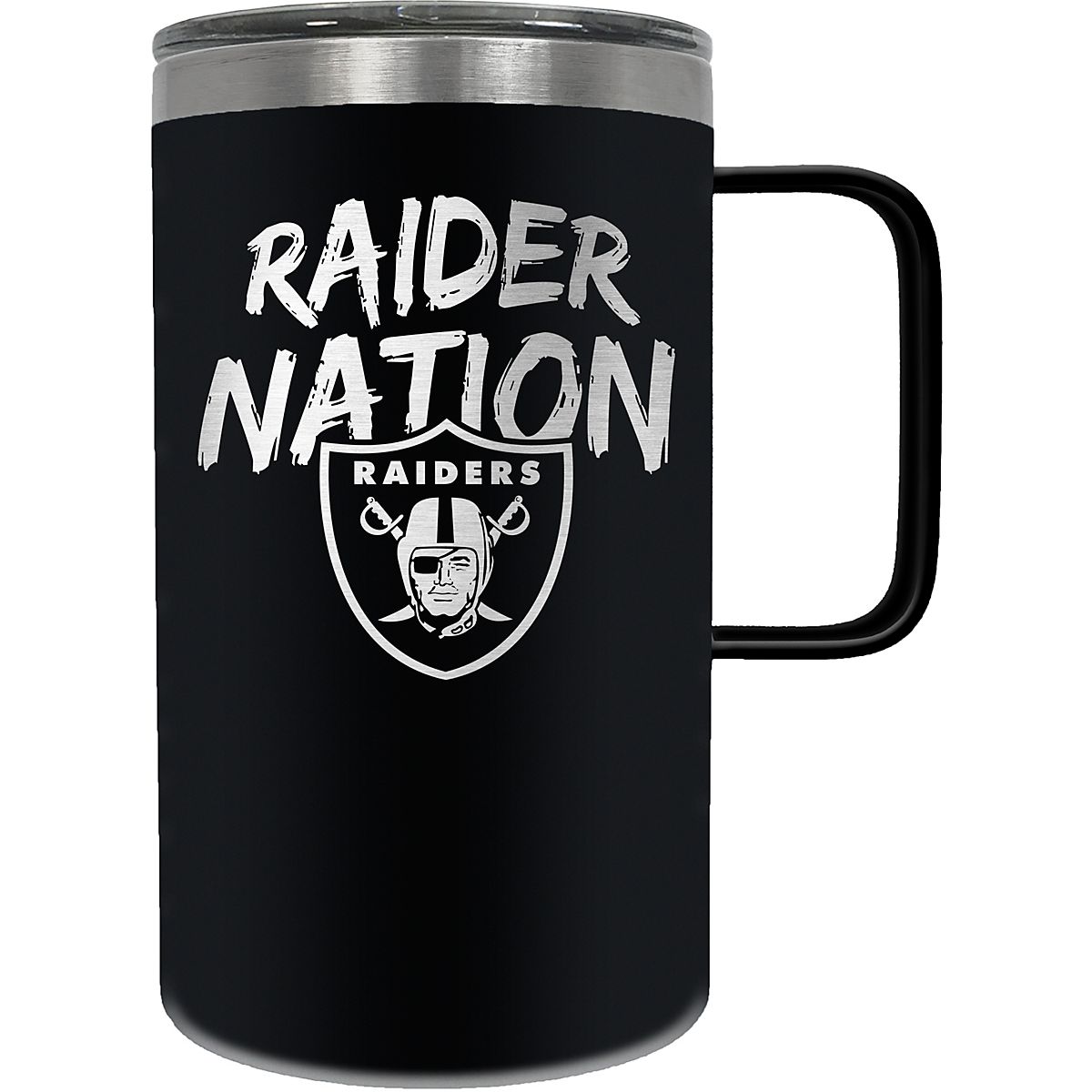Great American Products Oakland Raiders 18oz Hustle Travel Mug | Academy