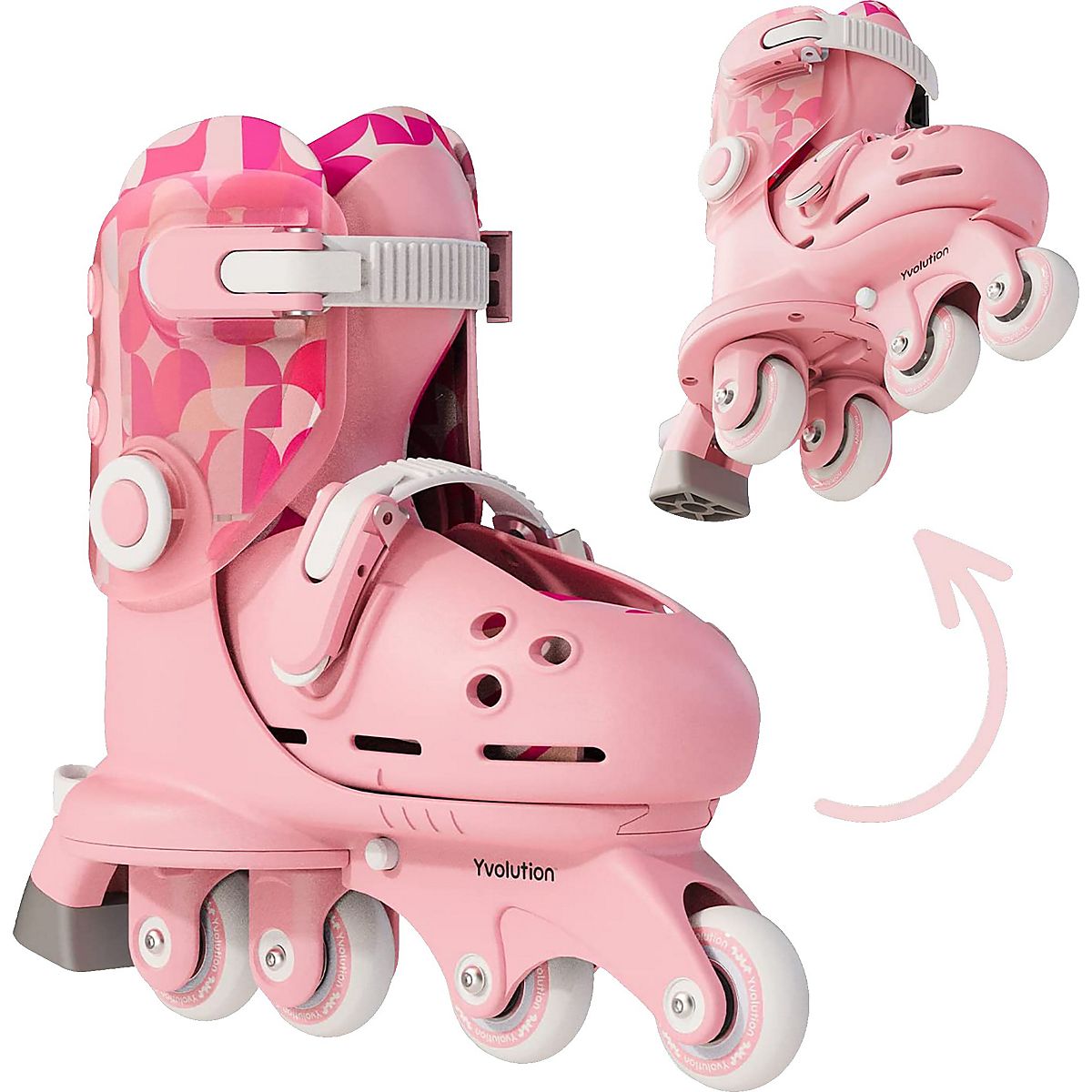 Yvolution Kids' Twista Adjustable Inline Trainer Skates | Academy