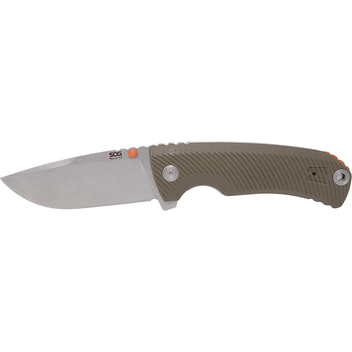 SOG Tellus FLK FDE Folding Knife | Free Shipping at Academy