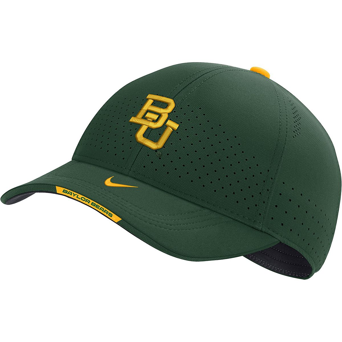 Nike Men's Baylor University Sideline C99 Swoosh Flex Cap | Academy