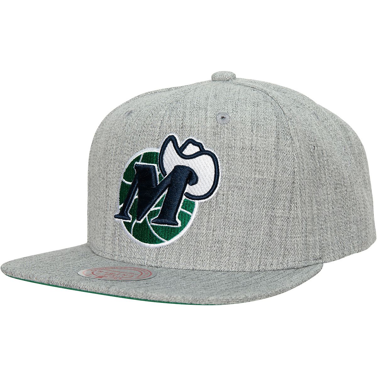Mitchell & Ness Men's Dallas Mavericks Heather Snapback Cap | Academy