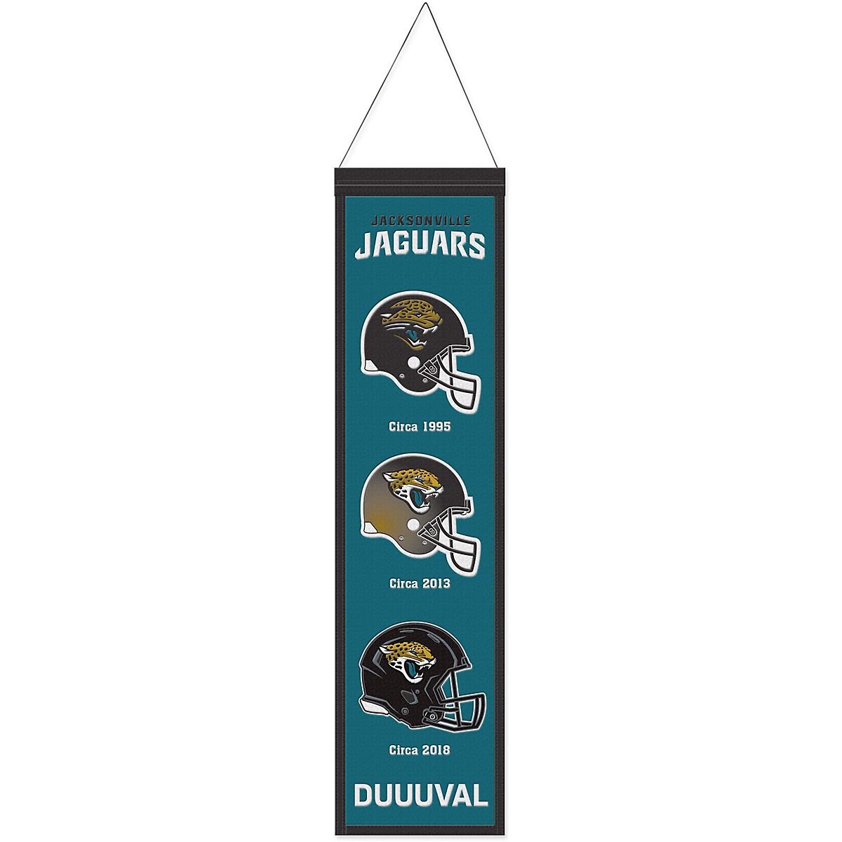 WinCraft Jacksonville Jaguars 8x32in Wool Banner | Academy