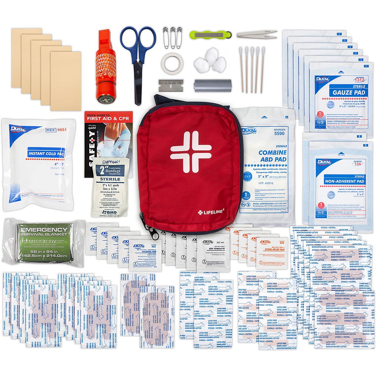 Lifeline Wilderness First Aid Kit 105-Piece | Academy