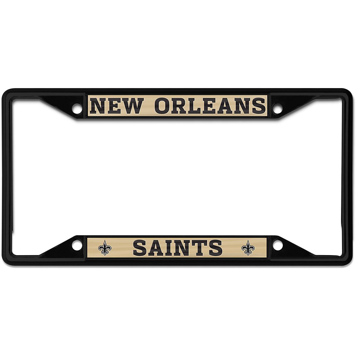 WinCraft New Orleans Saints Team Color License Plate Frame | Academy