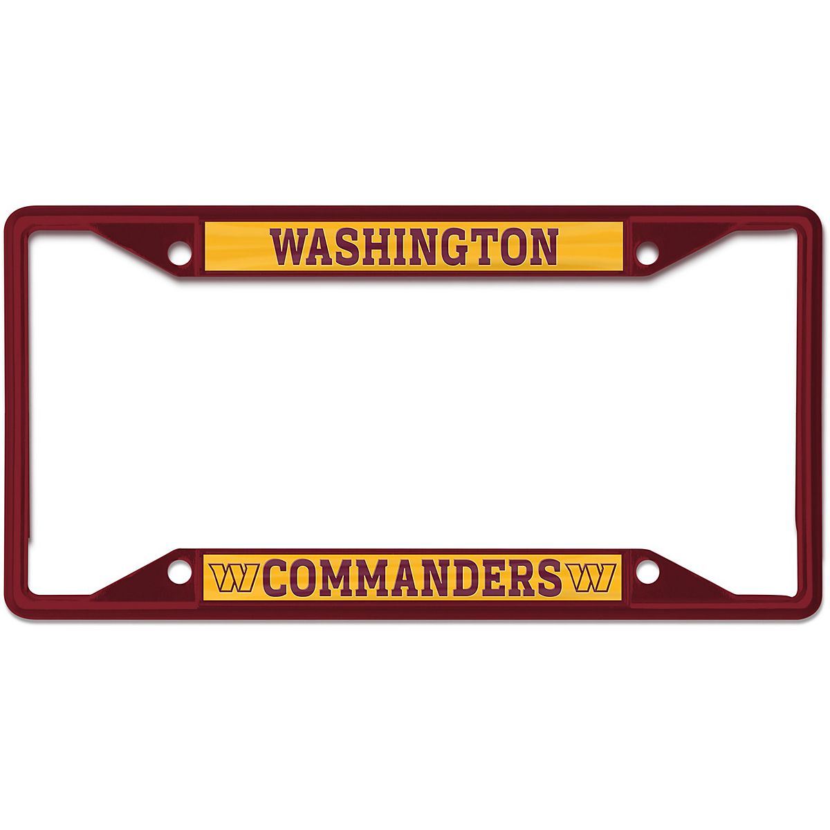 WinCraft Washington Commanders Specialty Acrylic License Plate | Academy