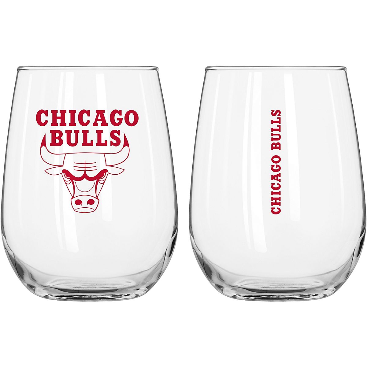 Logo Brands Chicago Bulls Gameday 16 oz Curved Beverage Glass | Academy