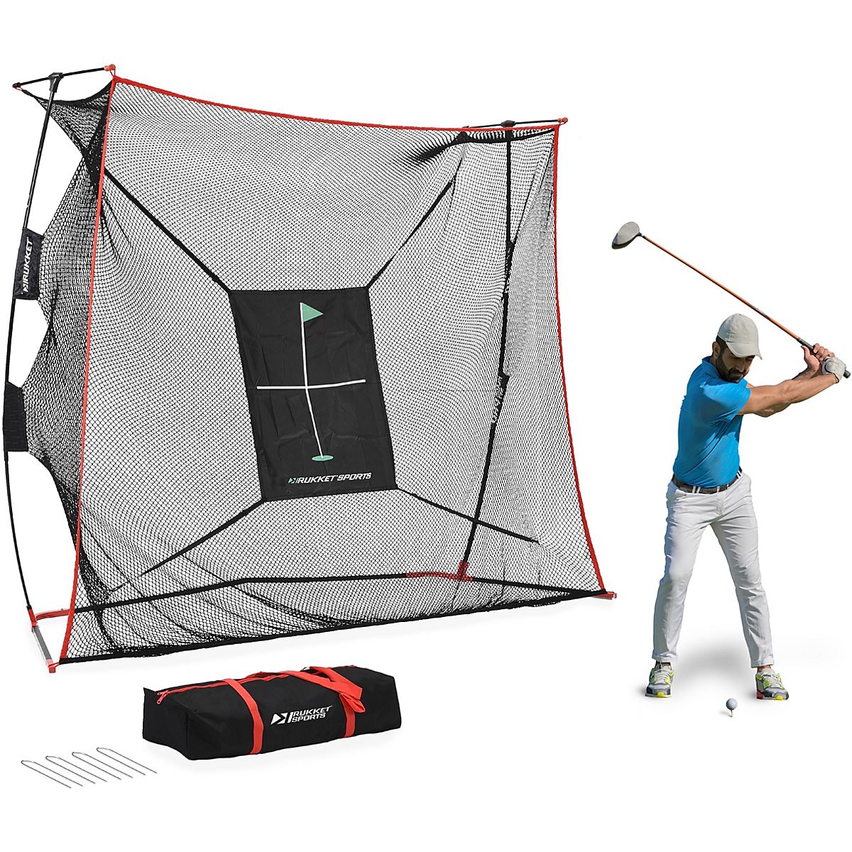 Rukket Sports 9x7ft Haack Pro Golf Net | Free Shipping at Academy