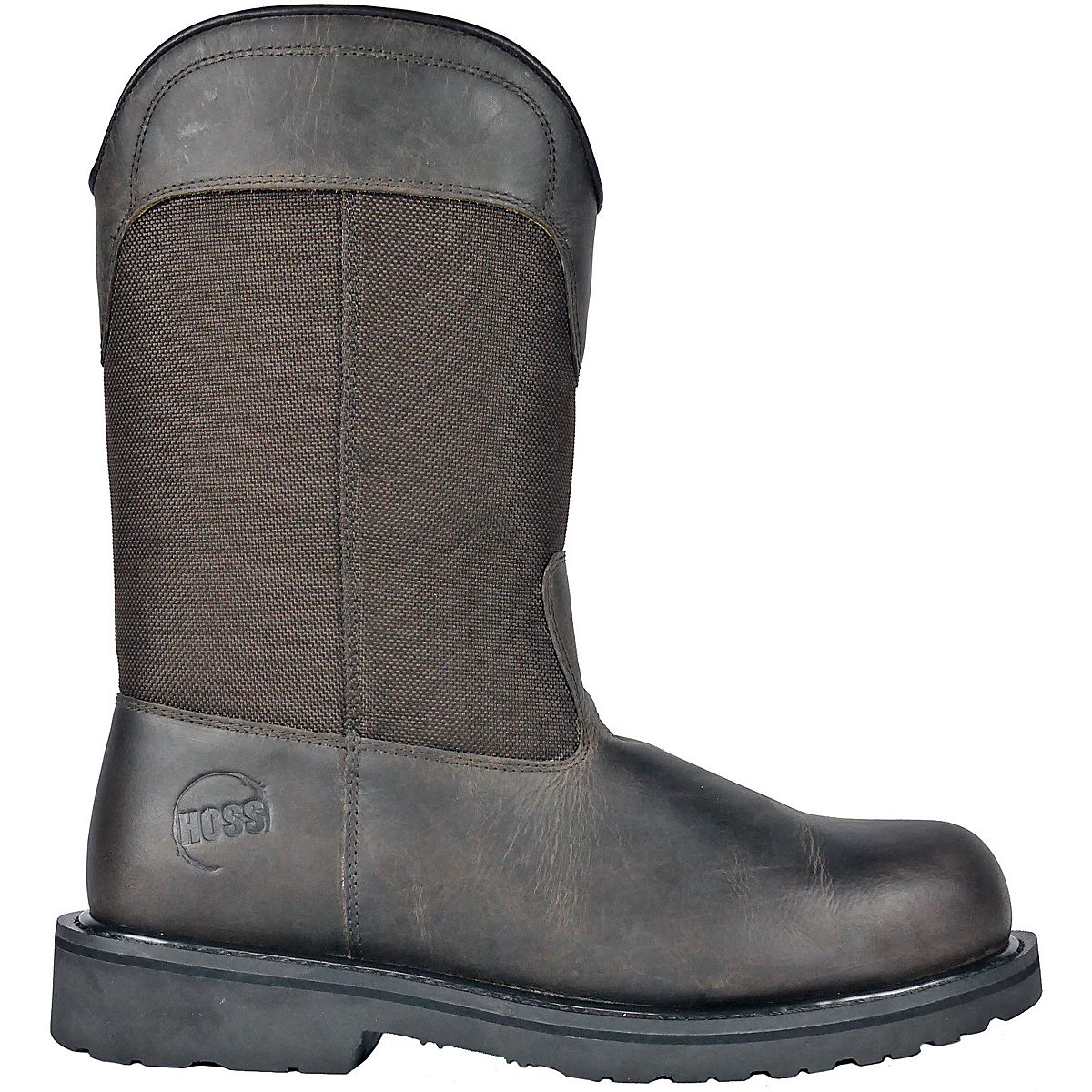Hoss Boot Company Men's Buck Grizzly Steel Safety Toe Pull On Work ...