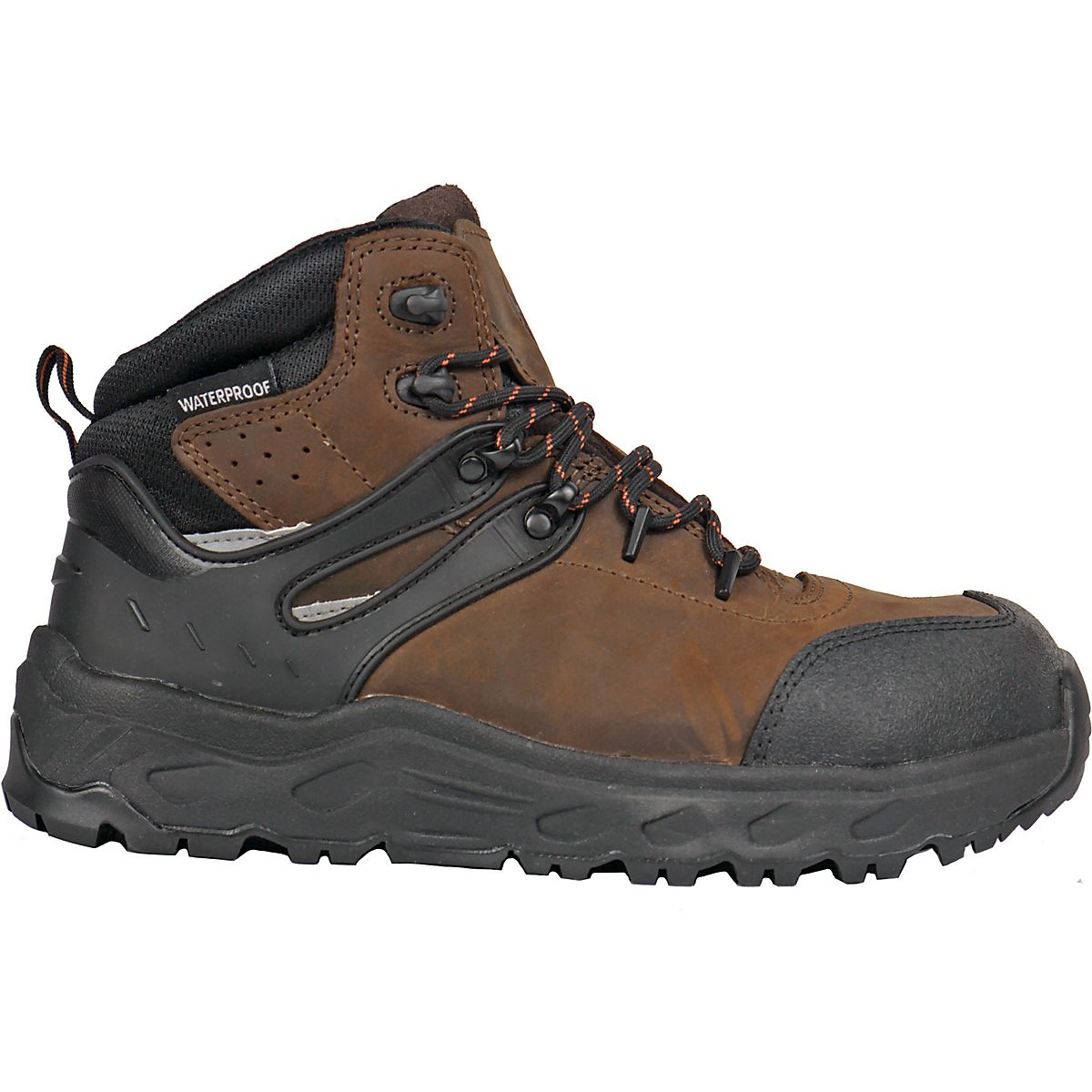 Hoss Boot Company Men's Stomp 6in PR Aluminum Safety Toe Lace Up Work ...