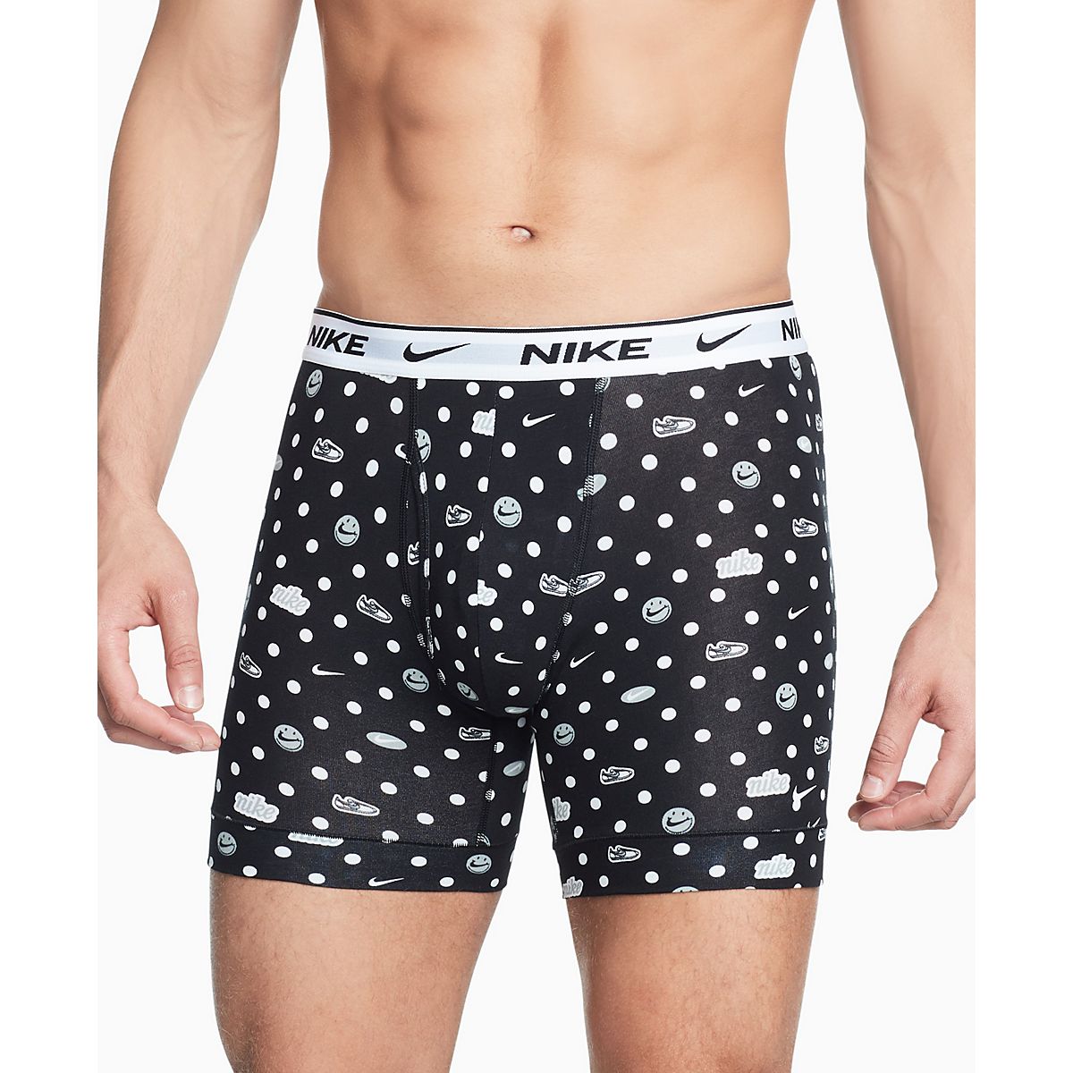 Nike Men's Essential Cotton Stretch Boxer Briefs 3-Pack | Academy