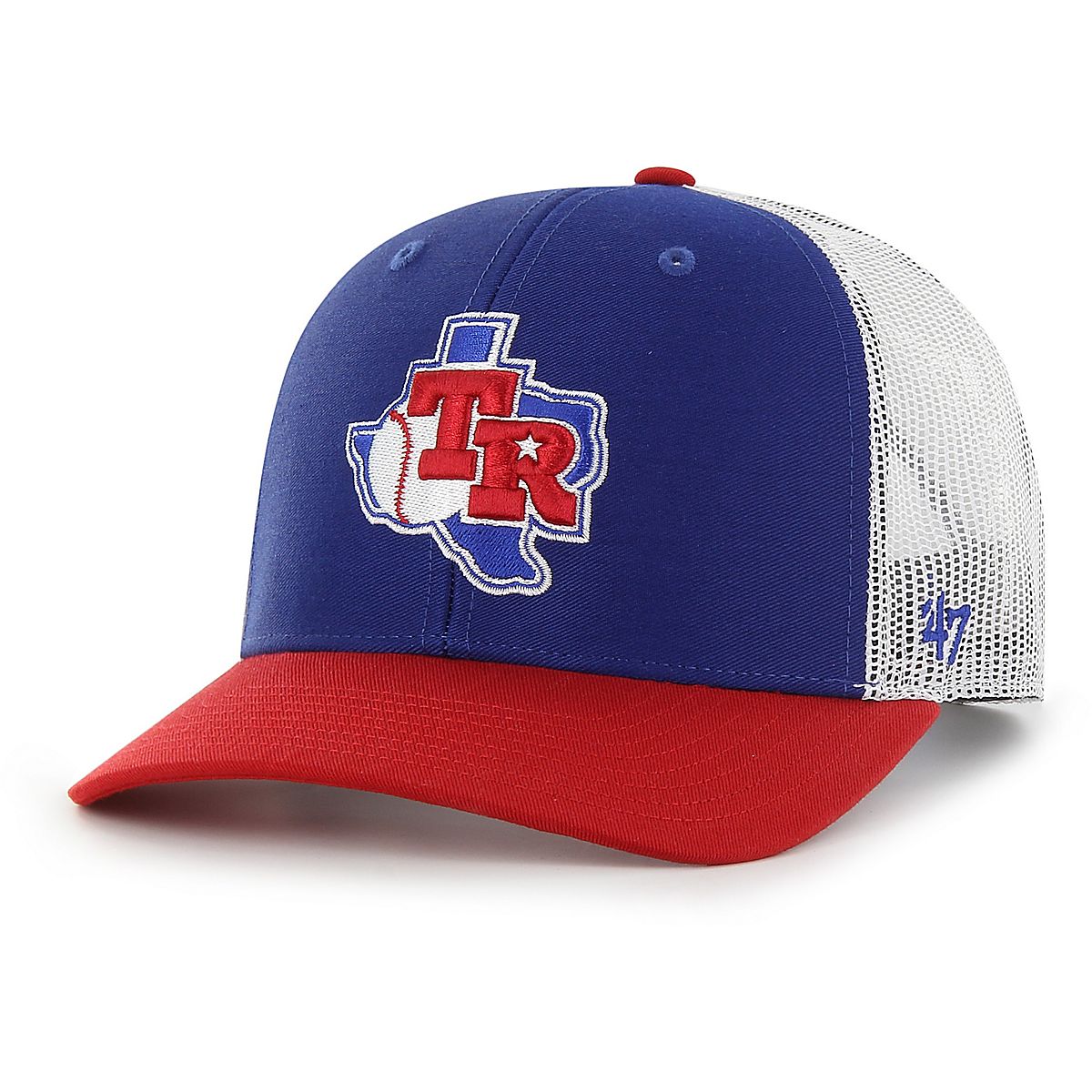 '47 Texas Rangers Side Note Trucker Cap | Academy