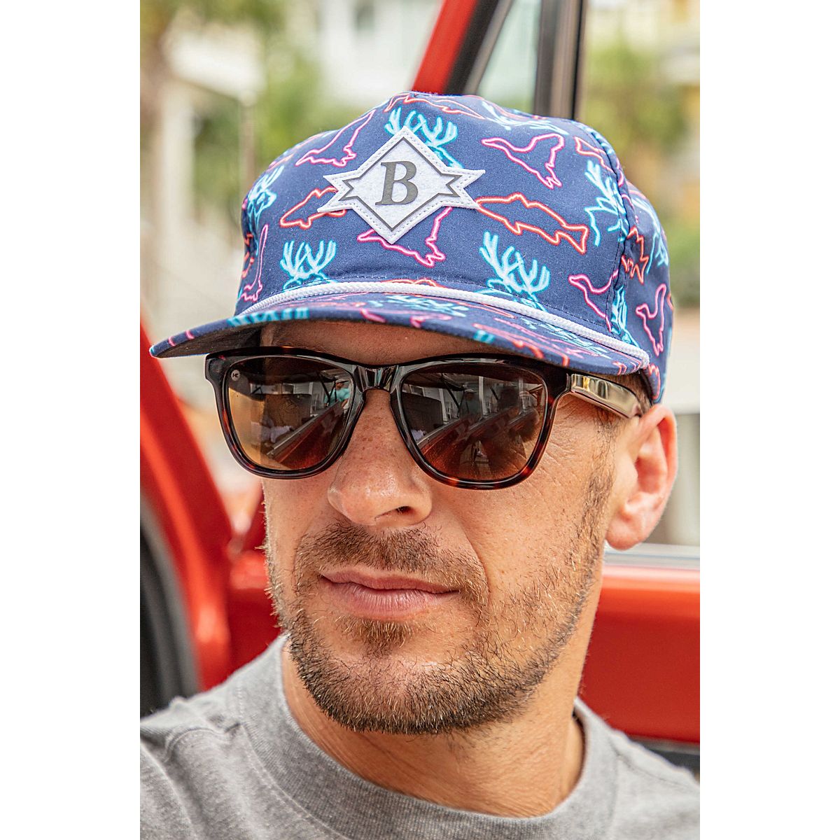 BURLEBO Men's Neon Outdoors Cap | Free Shipping at Academy