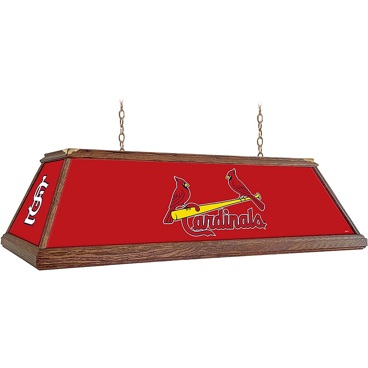 The Fan-Brand St. Louis Cardinals Premium Wood Pool Table Light | Academy