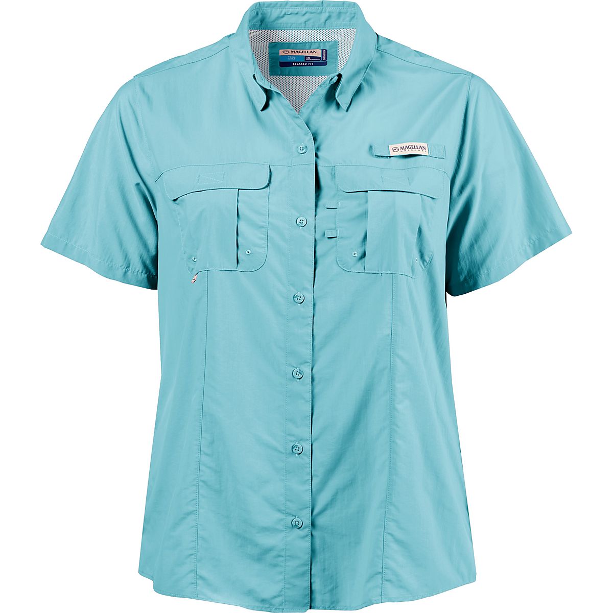 Magellan Outdoors Women's Laguna Madre Plus Size Fishing Shirt | Academy