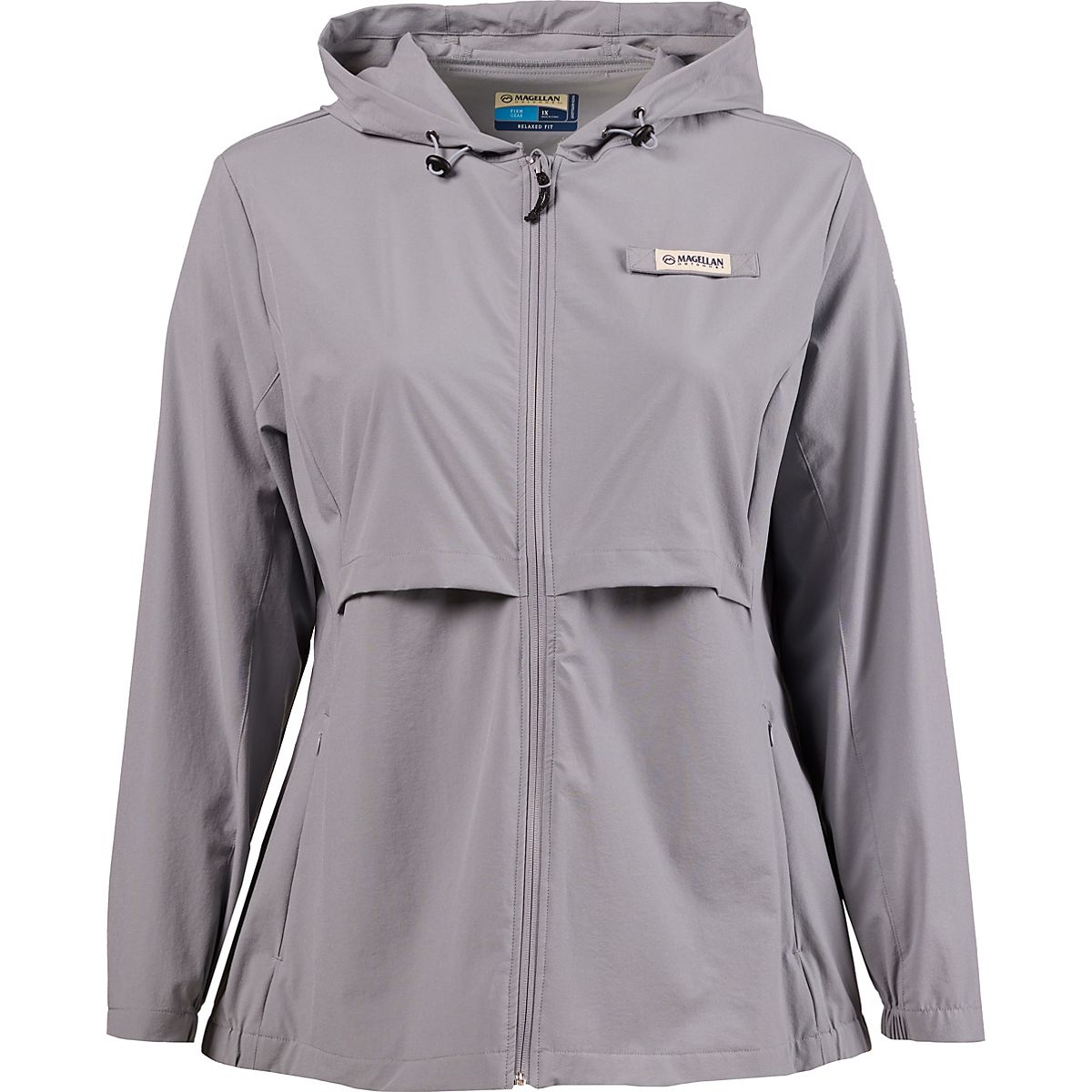 Magellan Outdoors Women's Overcast Plus Size Fishing Windbreaker Jacket ...
