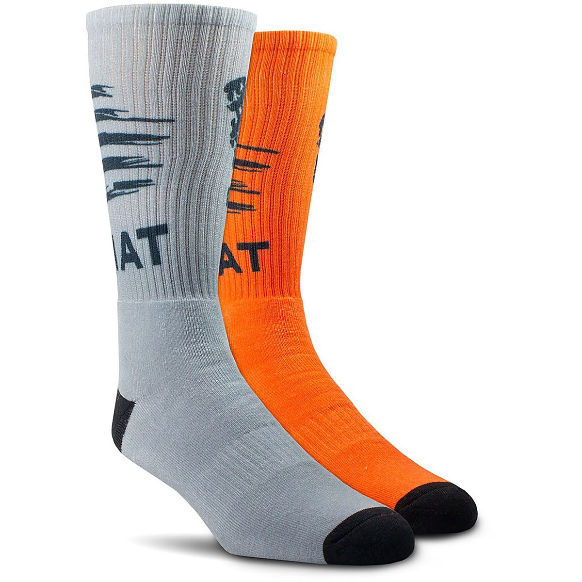 Ariat Men's Patriot Printed Graphic Work Crew Socks 2 Pack | Academy