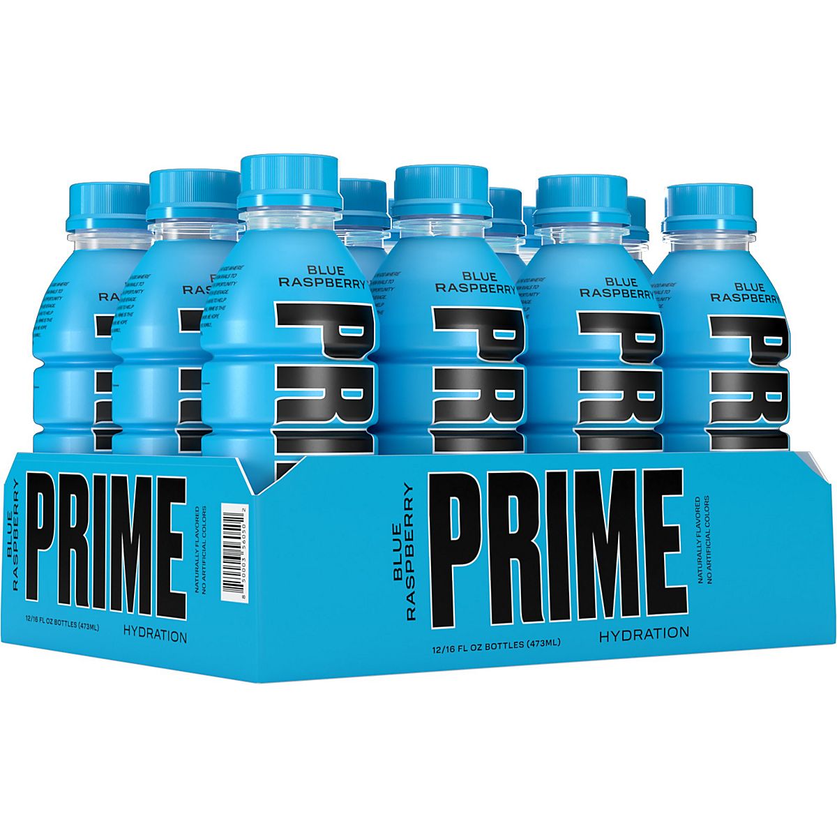 Prime 16 oz Blue Raspberry Hydration Drink 12-Pack | Academy